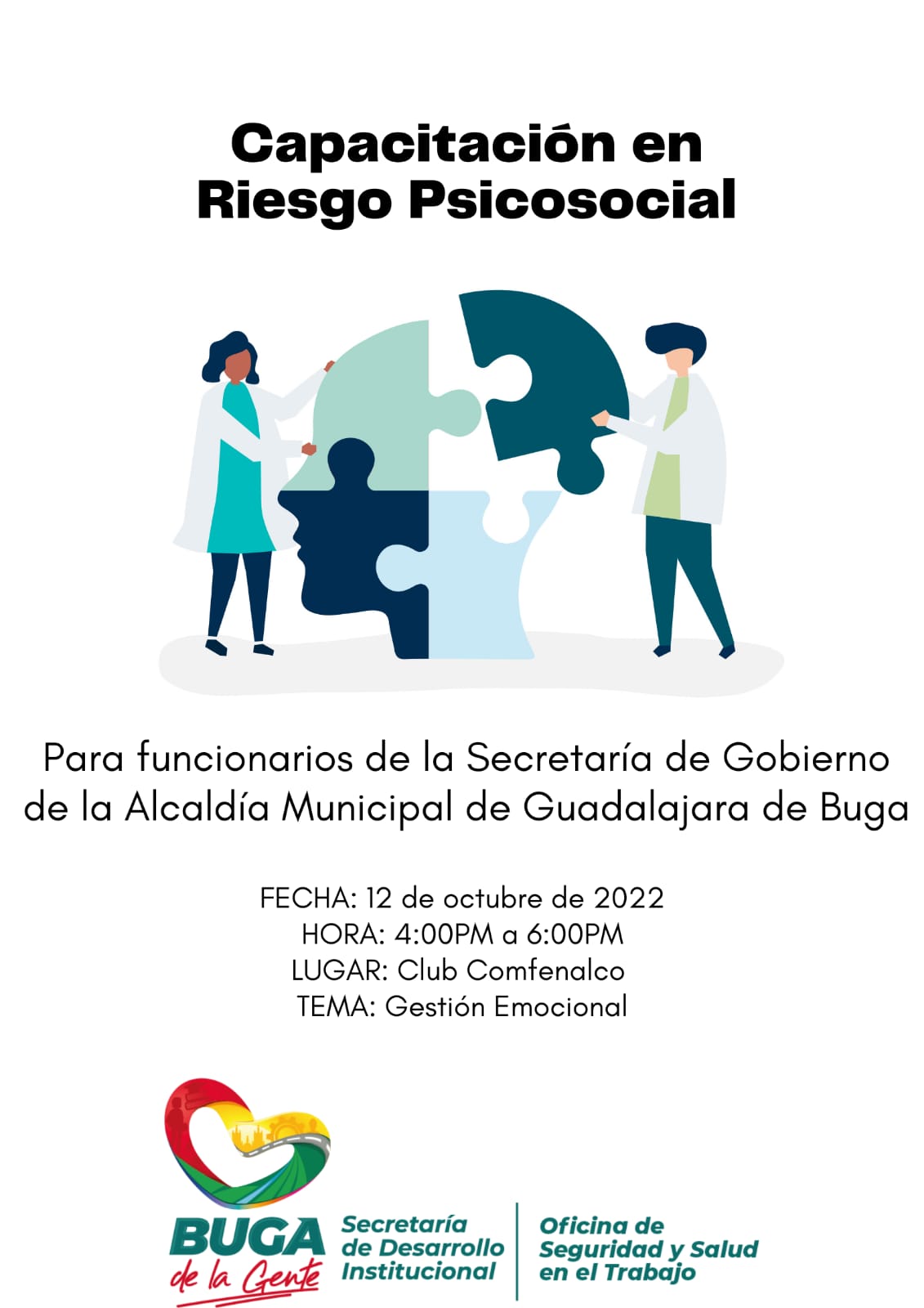 Intranet - Alcaldia de Buga - Capacitación en Riesgo Psicosocial